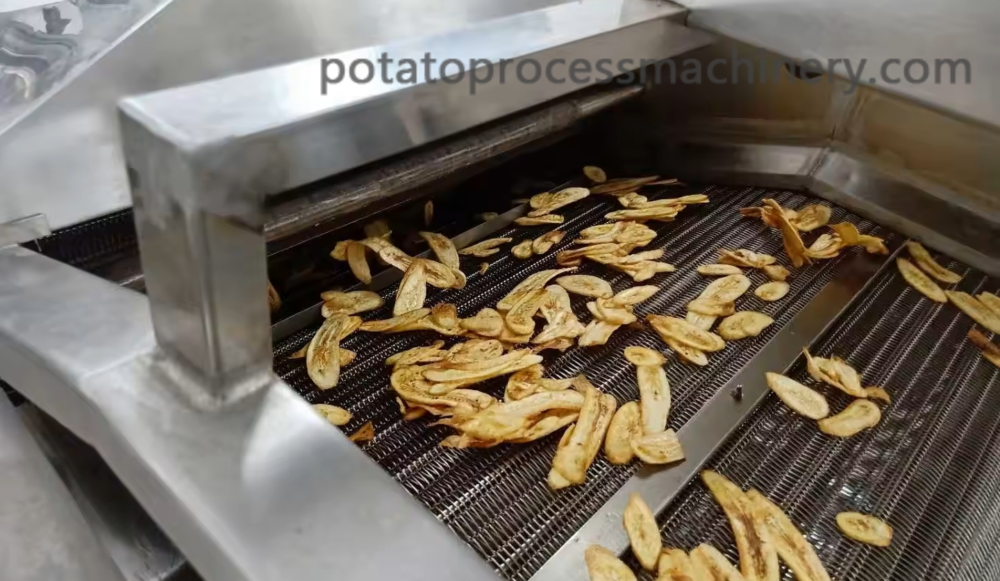 Fully Automatic Banana Plantain Chips Making Machine Production Line ...